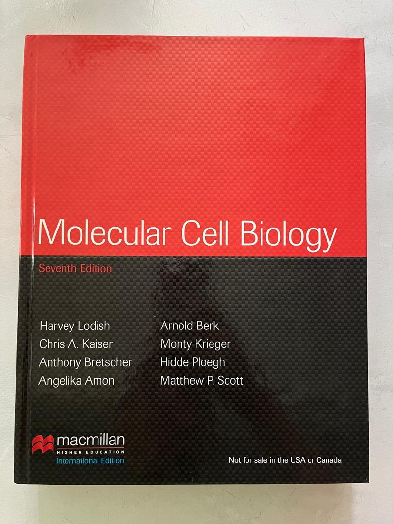 Molecular Cell Biology (7th Edition) by Lodish et al., Hobbies & Toys ...