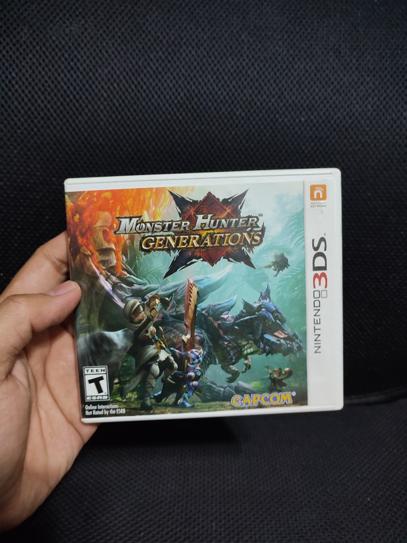 Monster hunter generations 3ds, Video Gaming, Video Games, Nintendo on ...