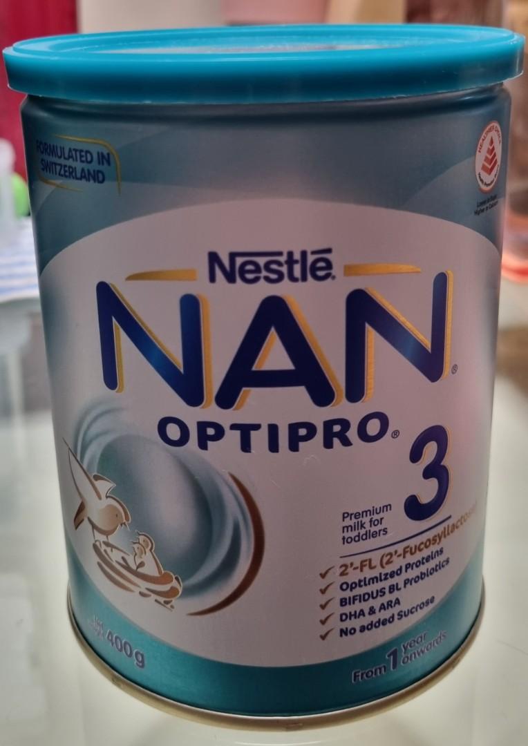 Nestle Nan Optipro Toddler Milk Formula - Stage 3 (850gm) + Free 400gm ...