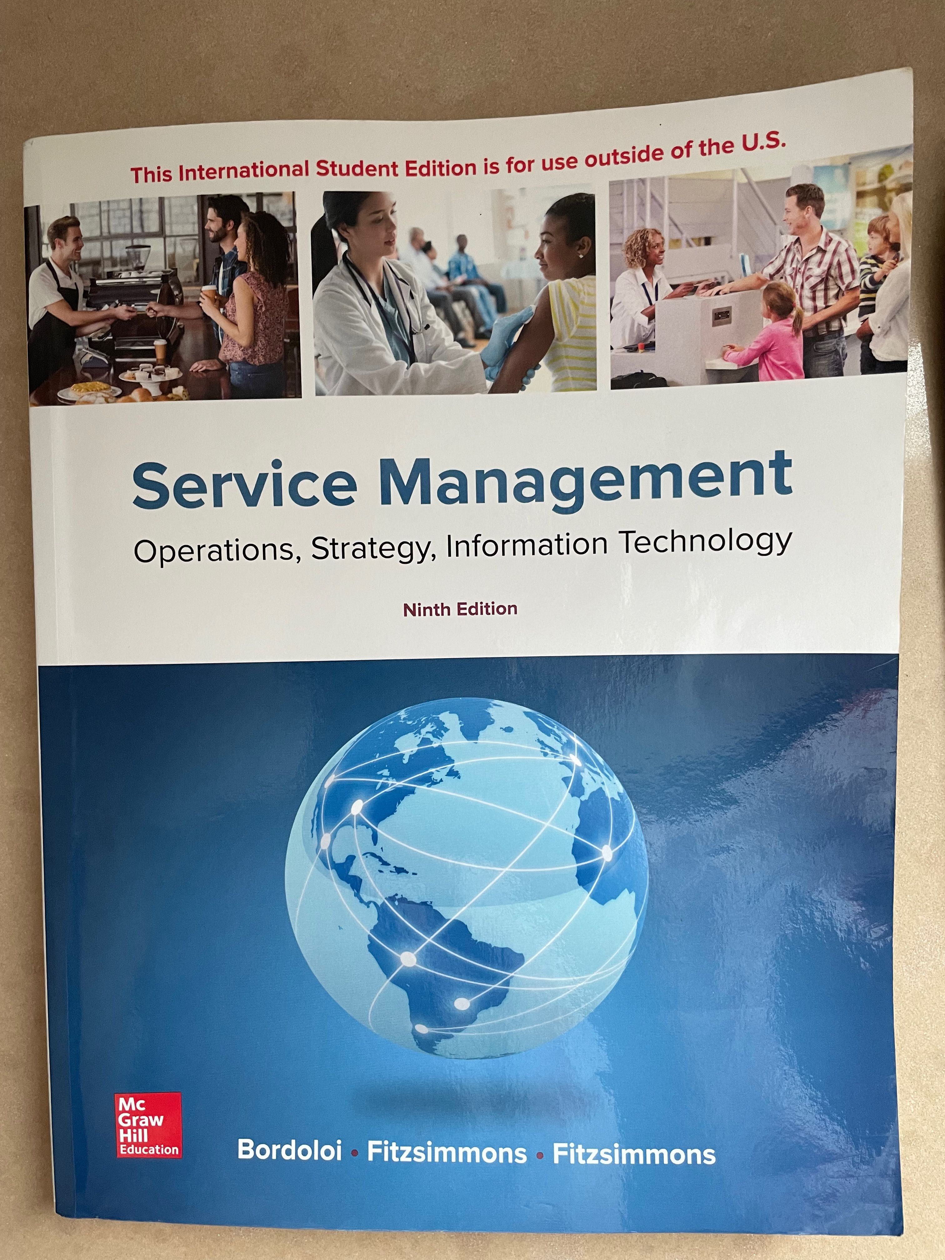 NP Service Operations Management Textbook, Hobbies & Toys, Books ...