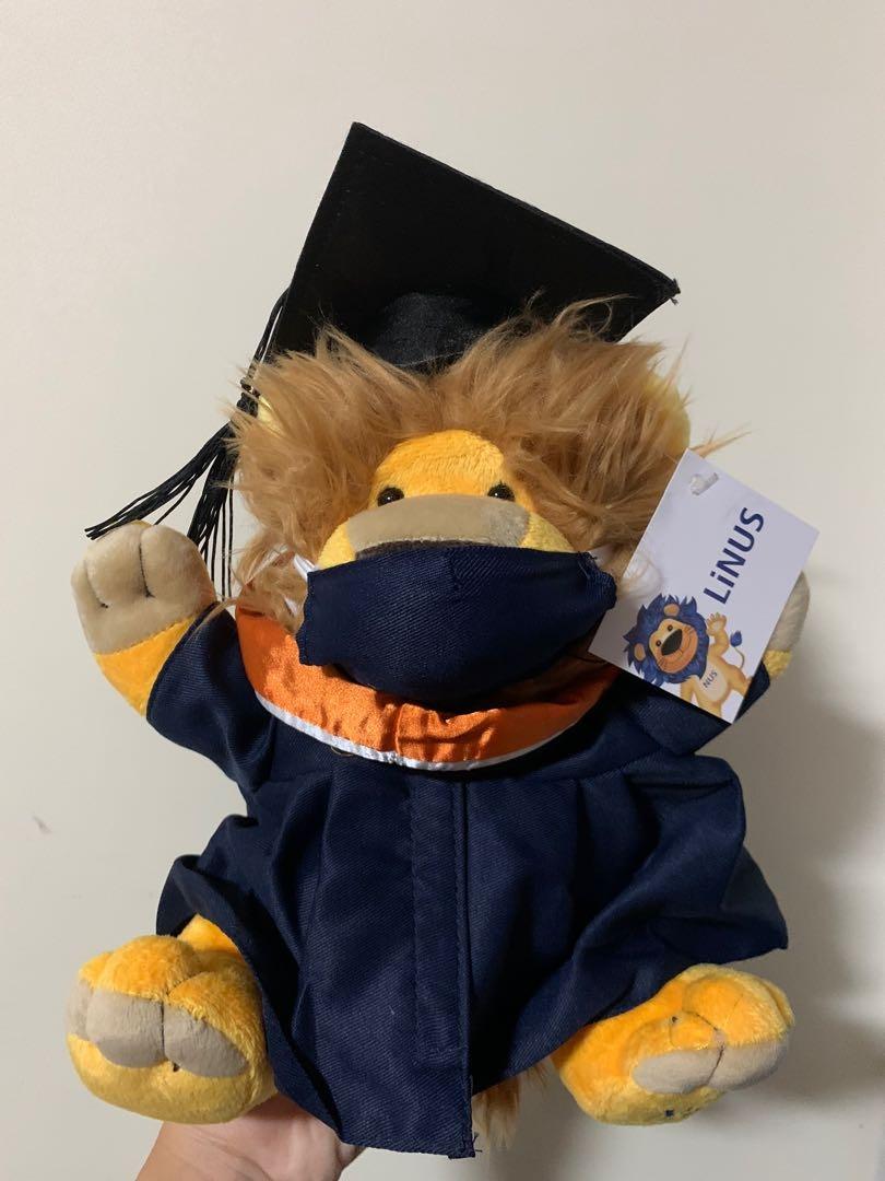 NUS Graduation Bear Linus, Hobbies & Toys, Toys & Games on Carousell