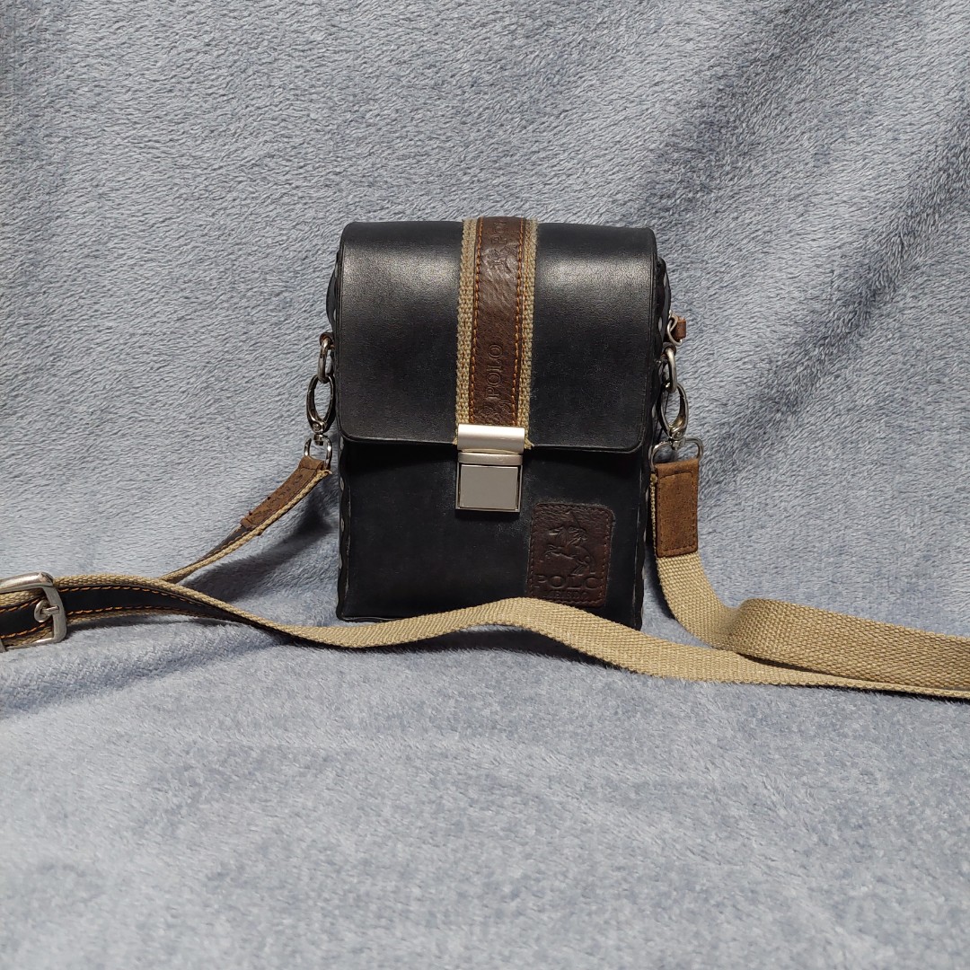 original polo mini box bag for men, Luxury, Bags & Wallets on Carousell