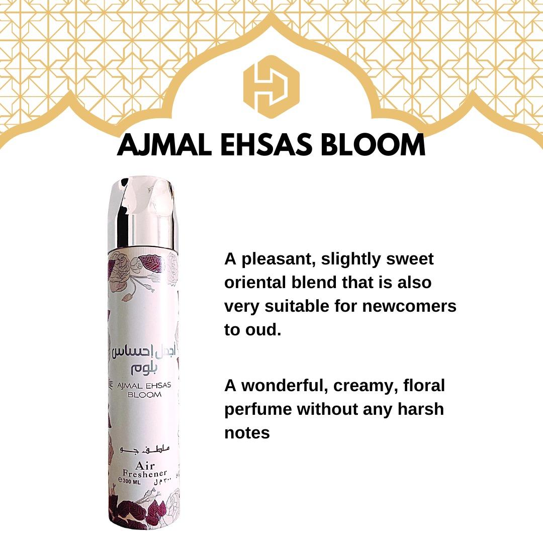 Oud Mood | Dirham Wardi | Oud 24 Hours | Ajmal Ehsas Bloom | Air Freshener | Lattafa | Ard Al ...