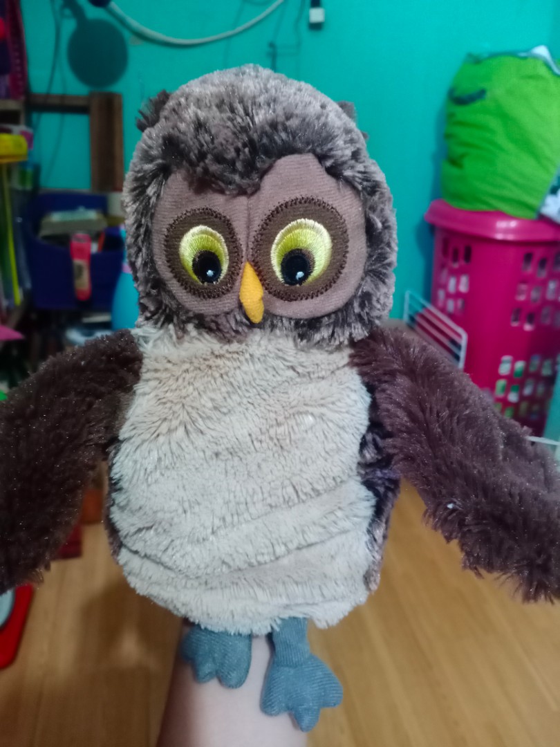 Owl Hand Puppet, Hobbies & Toys, Toys & Games on Carousell