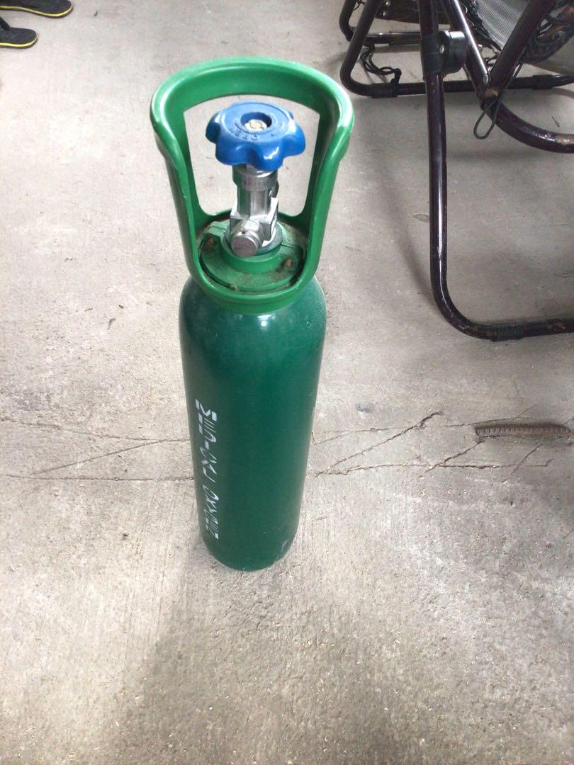 Oxygen Tank 15lbs W/out content tank only, Health & Nutrition, Medical ...