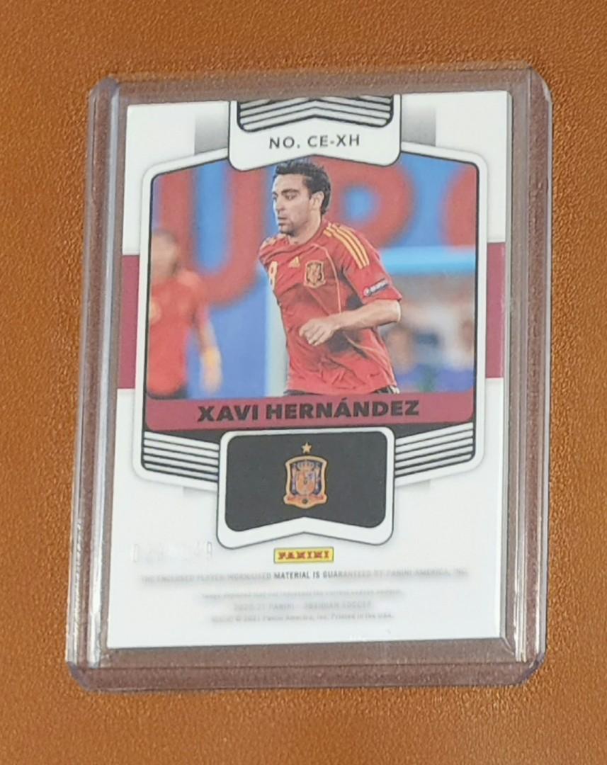 Panini Soccer Xavi Hernandez Patch, Hobbies & Toys, Toys & Games on ...