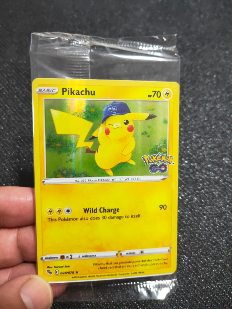 Pokemon TCG - Pokemon Cards For Sale - Pikachu Promo Sealed Pokemon GO ...