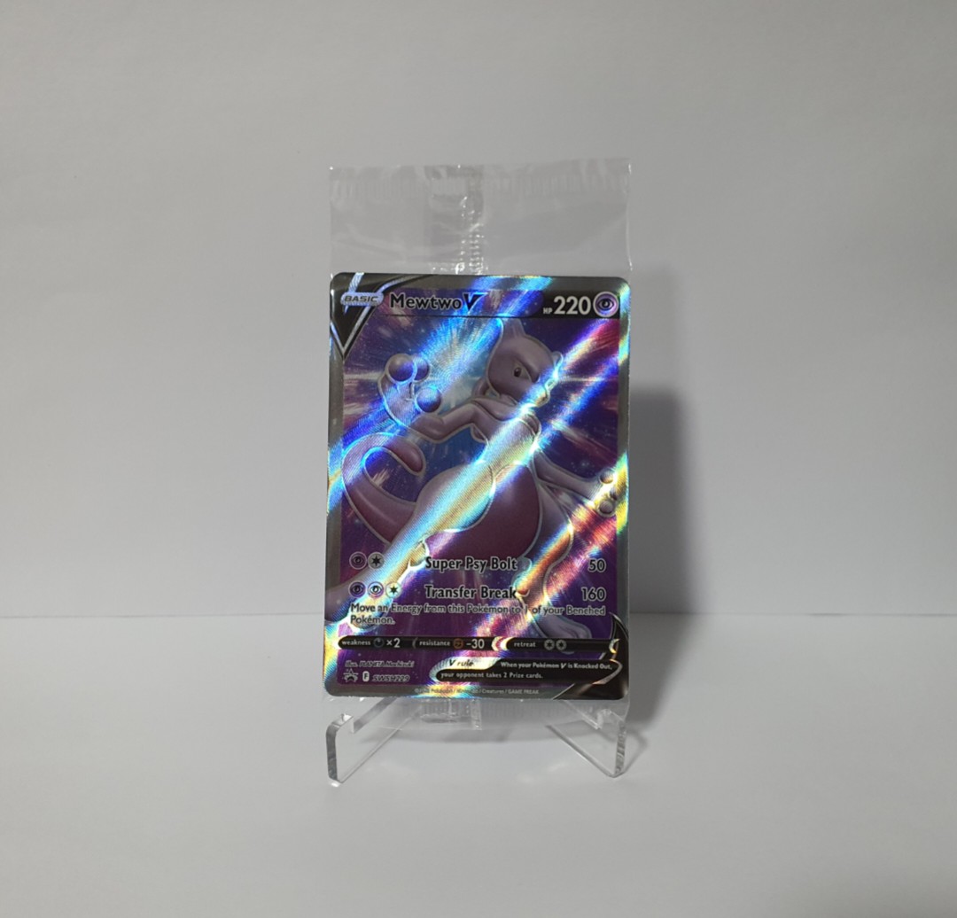 Pokémon Card [Eng] - Mewtwo V FA Promo - Pokémon GO (Sealed ,from ETB ...