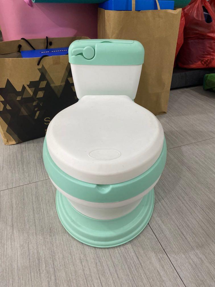 Potty (looks like a real toilet bowl), Babies & Kids, Bathing ...
