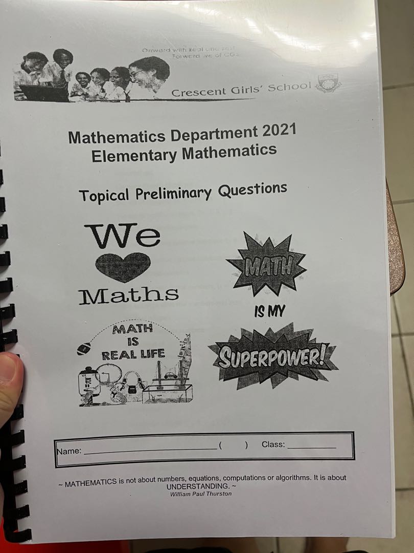 Prelim maths revision package, Hobbies & Toys, Books & Magazines ...