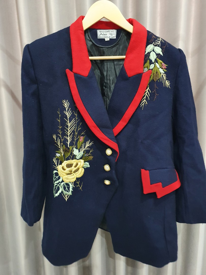 Premium Blazer Pelaco, Fesyen Wanita, Pakaian Wanita, Atasan di Carousell