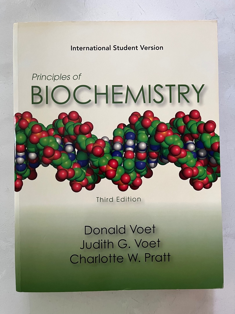 Principles of Biochemistry (3rd Edition) by Voet et al., Hobbies & Toys ...