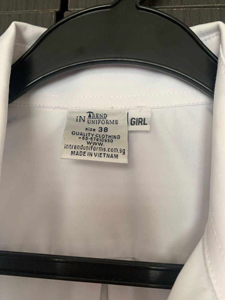 Raffles institution girls JC uniform, Men's Fashion, Tops & Sets ...