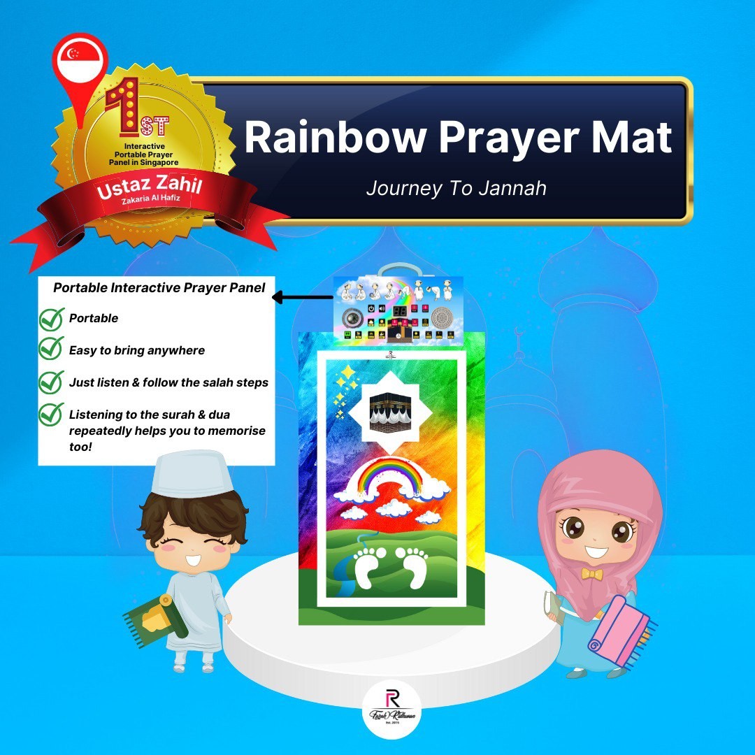 Rainbow Prayer Mat, Everything Else on Carousell