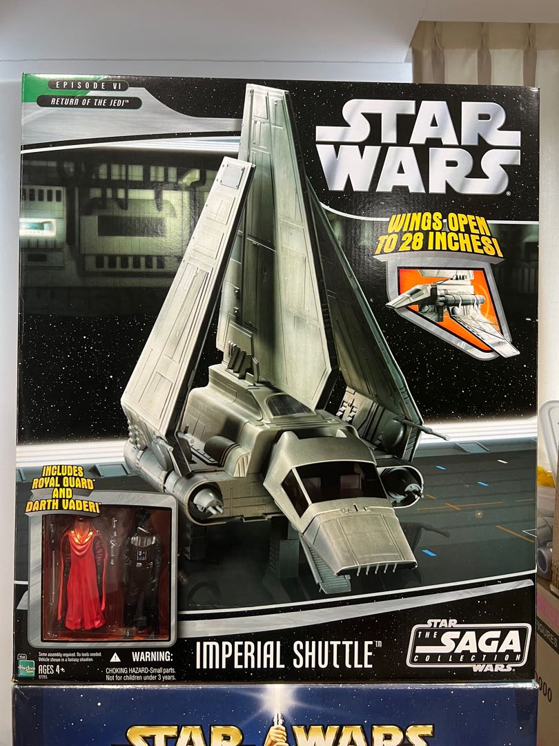 Rare Hasbro Collection Imperial Shuttle includes Darth Vader & Royal ...