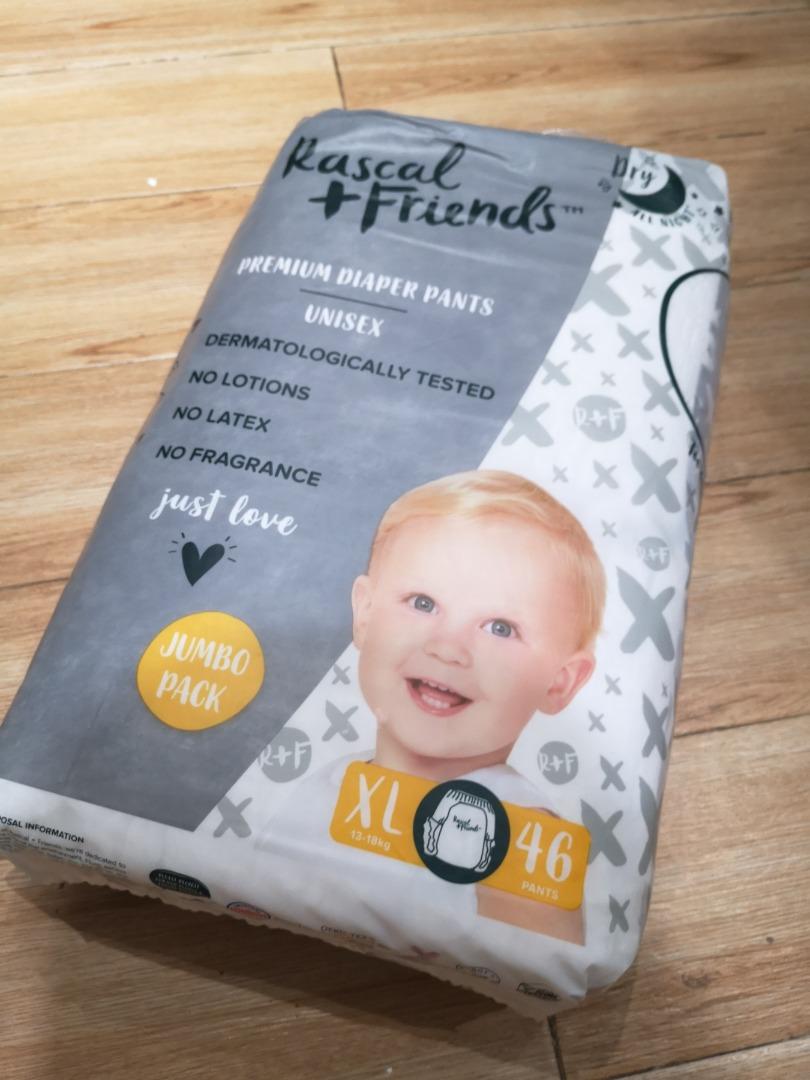 BRAND NEW Rascal and Friends Pants Jumbo Pack XL 46 pcs Diaper Pants ...