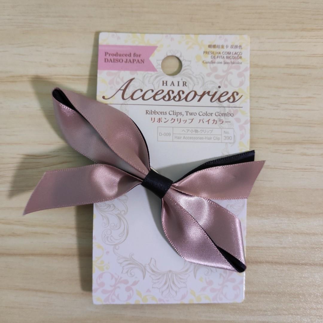 Ribbon Hair Clips from Daiso Japan (8pcs per pack), Women's Fashion ...
