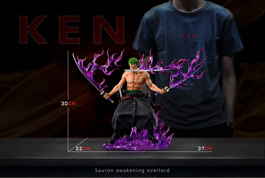 【PO】Roronoa Zoro GK Figure Ken Studio One Piece, Hobbies & Toys, Toys ...