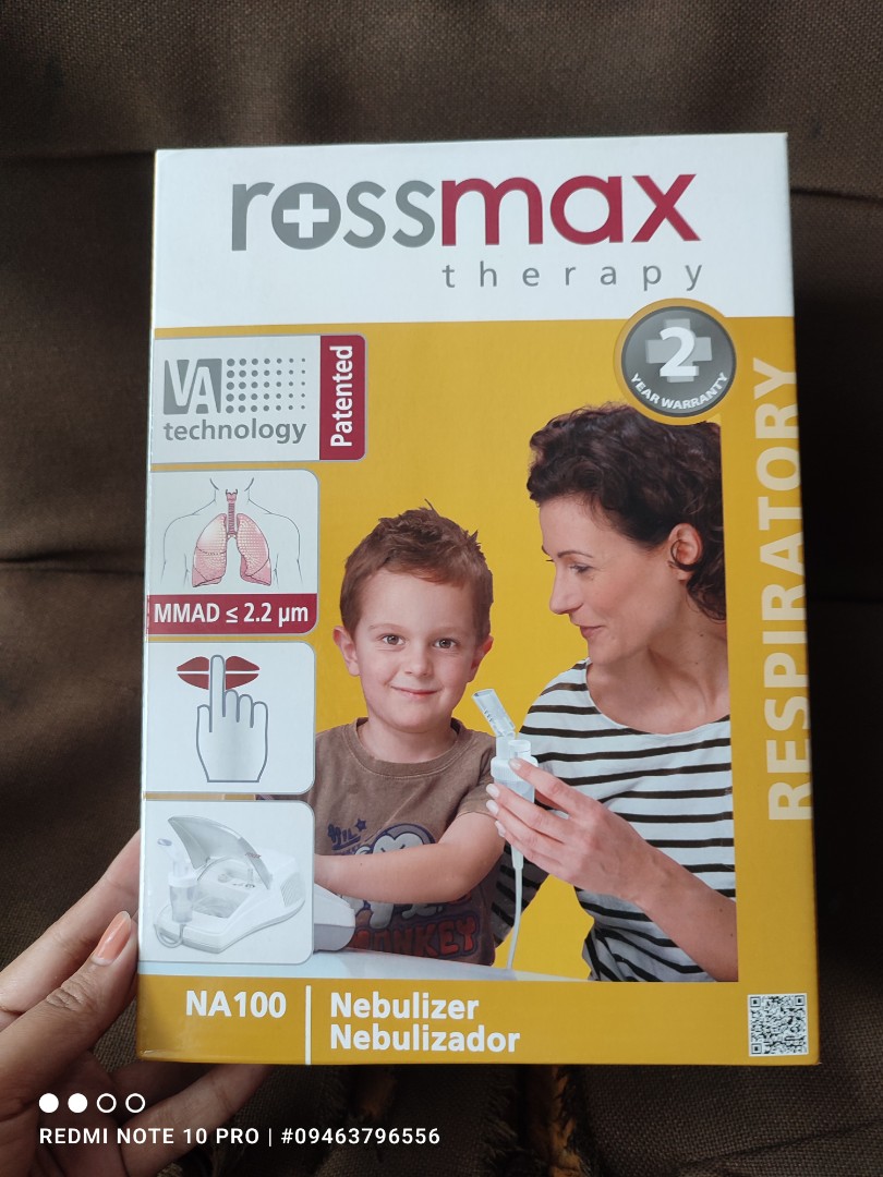 Rossmax Nebulizer (NA100), Health & Nutrition, Medical Supplies & Tools ...