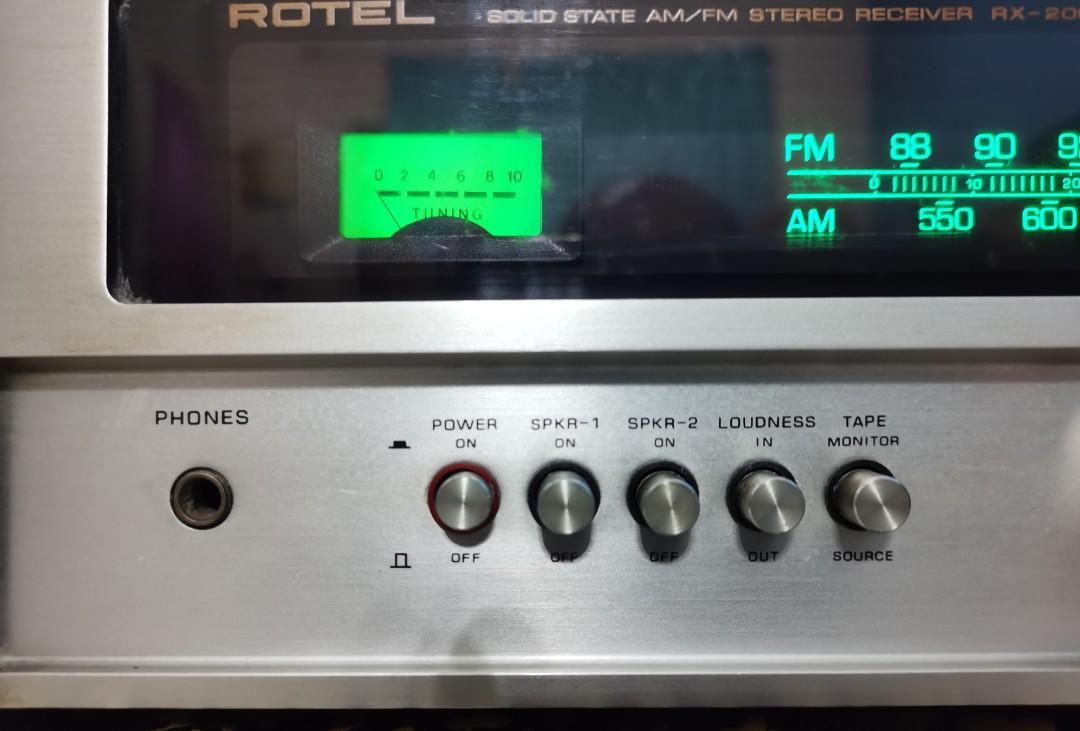 Rotel RX-200A Solid State AM/FM Stereo Receiver, Audio, Soundbars ...