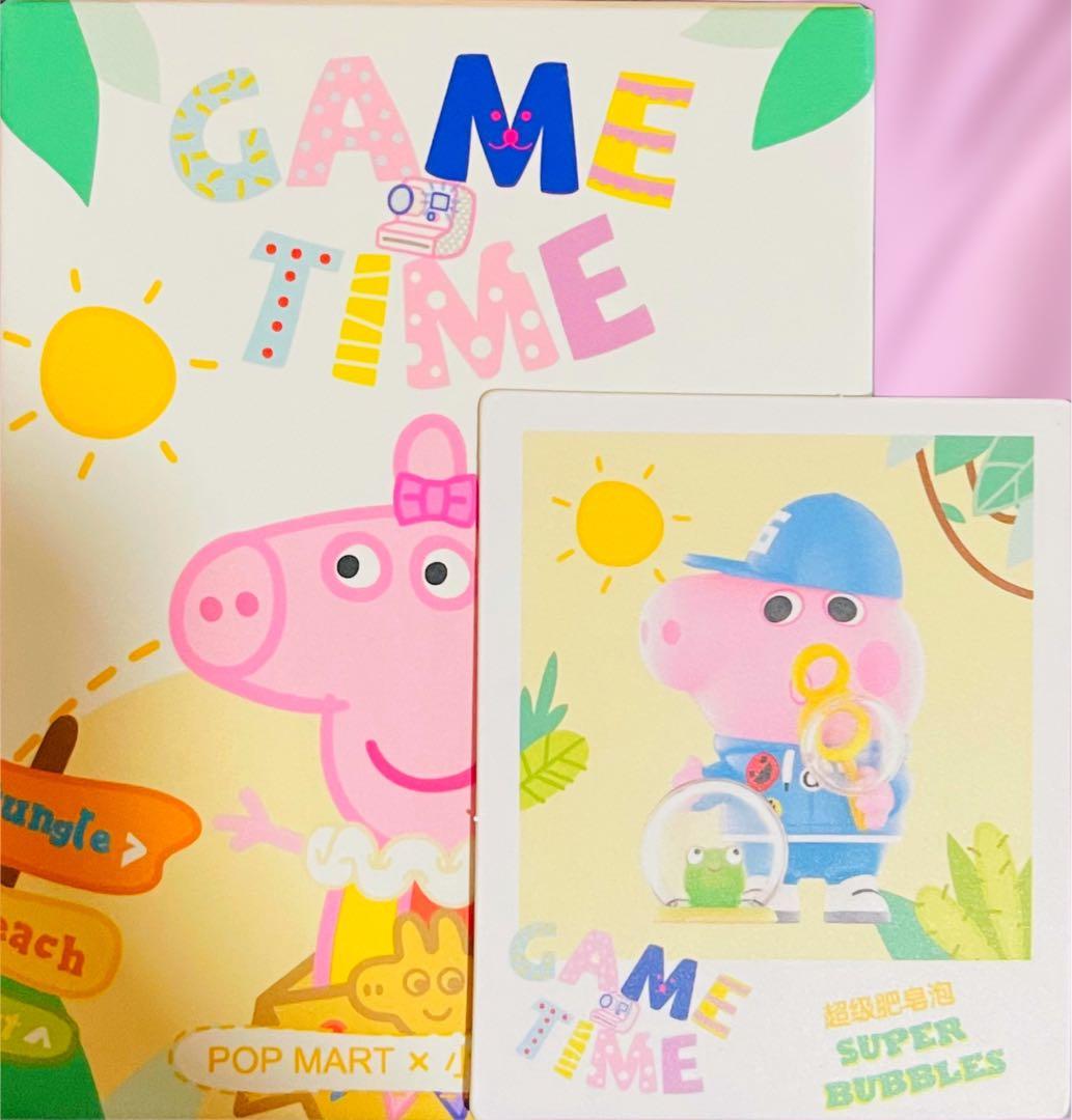 [Sale/Trade] Popmart Peppa Pig Game Time Blind Box Series Super Bubbles ...