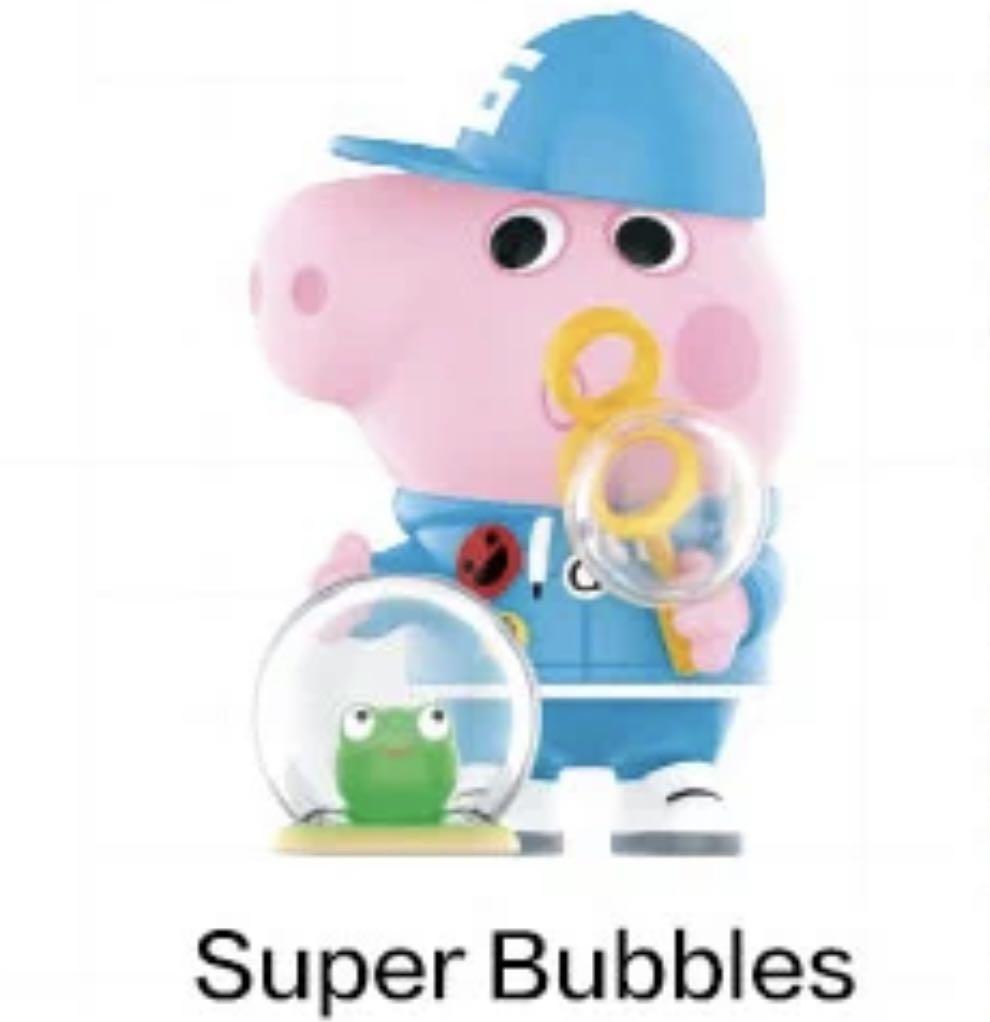 [Sale/Trade] Popmart Peppa Pig Game Time Blind Box Series Super Bubbles ...