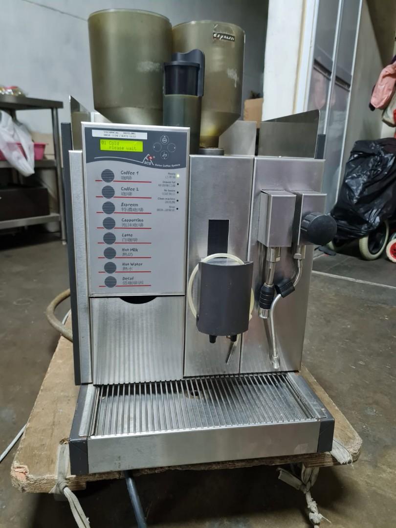 SCS Swiss Coffee Machine. Dual Coffee Bean Cannister Model, TV & Home ...