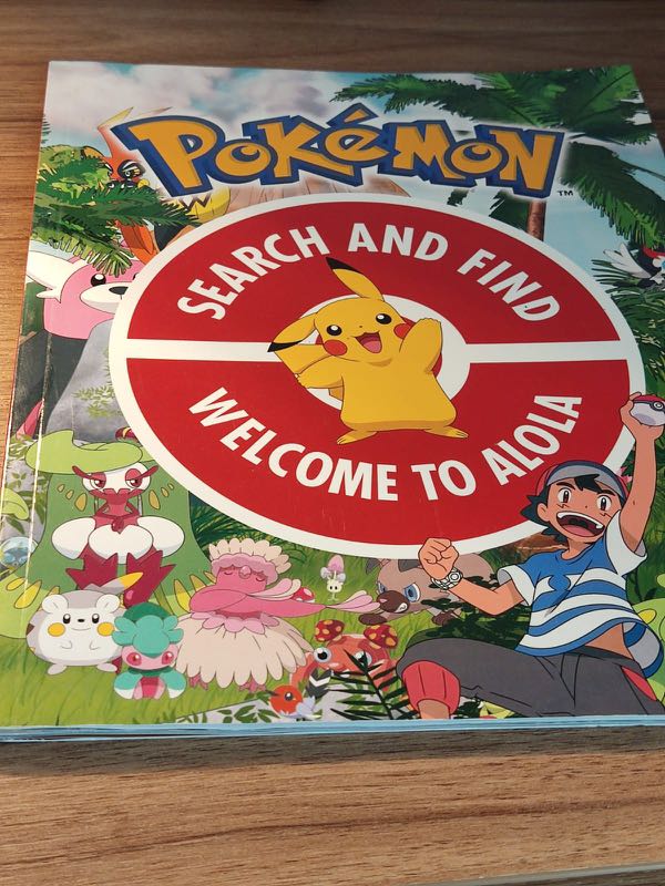 Search and Find - Welcome to Alola Pokemon, Buku & Alat Tulis, Buku ...