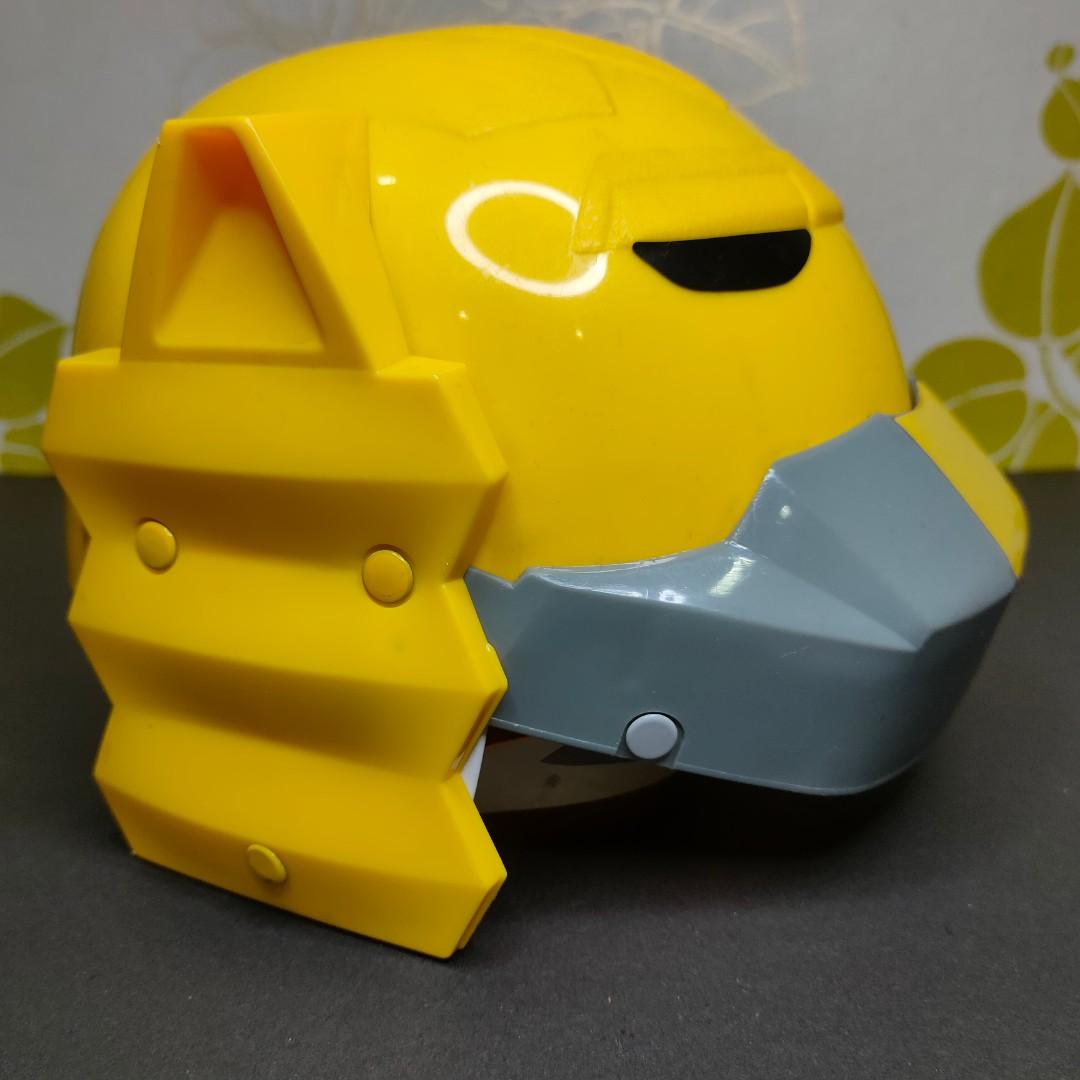 Sentai liveman yellow lion kid helmet, Hobbies & Toys, Toys & Games on ...