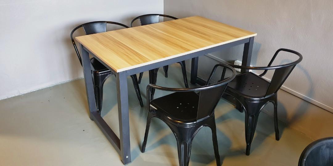 Set Meja Kafe Cafe Tables Set Meja Makan Meja Restoran Restaurant ...