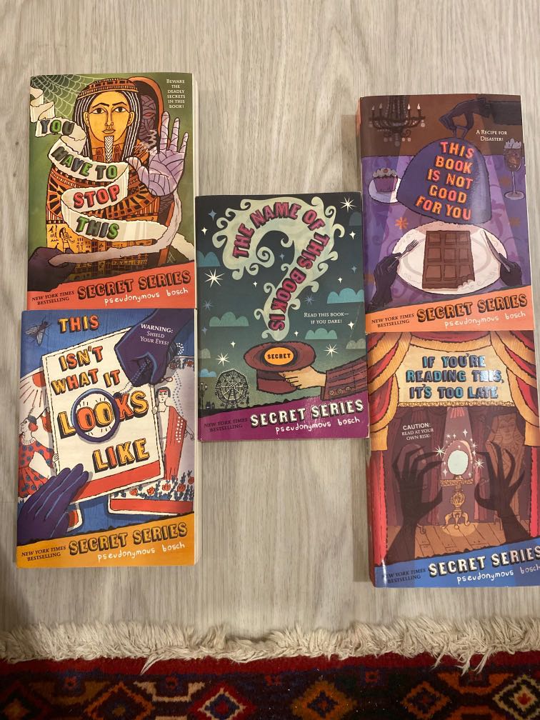 Set of 5 books in secret series, Hobbies & Toys, Books & Magazines ...