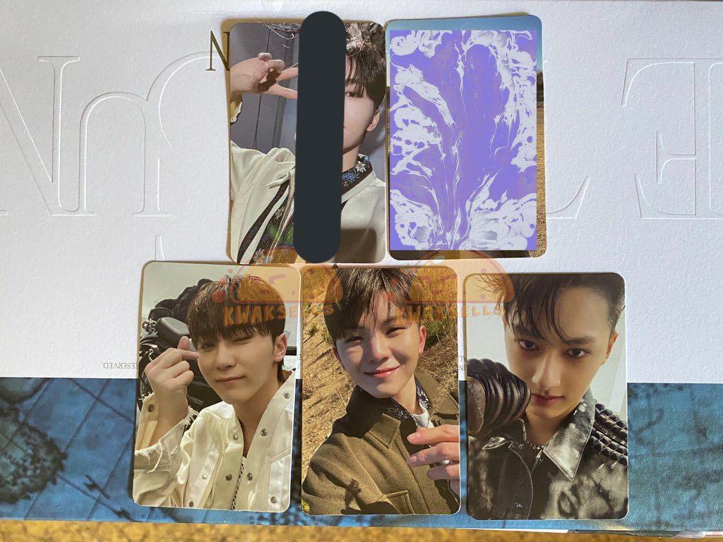 SEVENTEEN woozi jun seungkwan face the sun fts pioneer ray path ver version pc photocard ...
