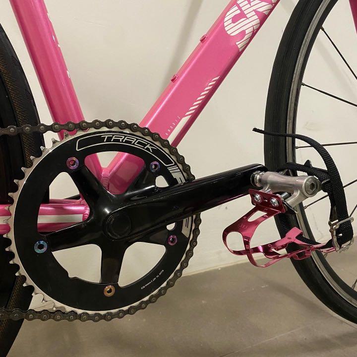 Skream Anodiz full bike fixie fixed gear track bike, Sports Equipment ...