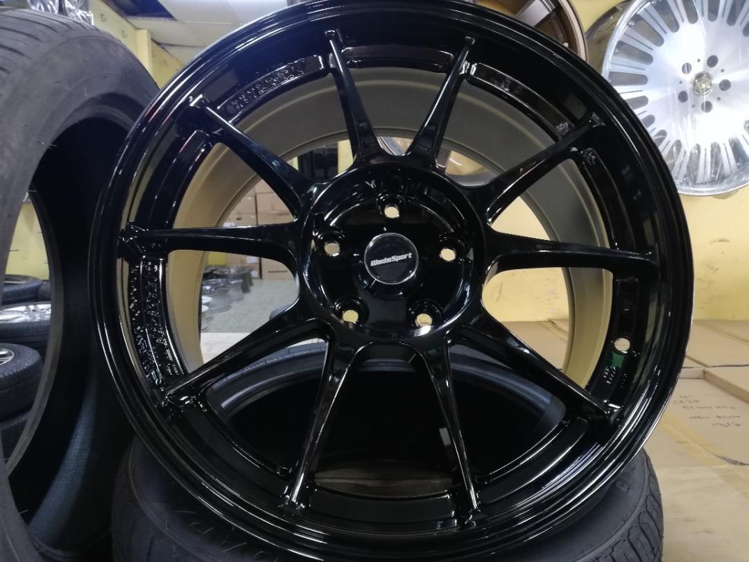 sport rim 17 inch TC105N made in thailand siap tayar baru, Auto ...