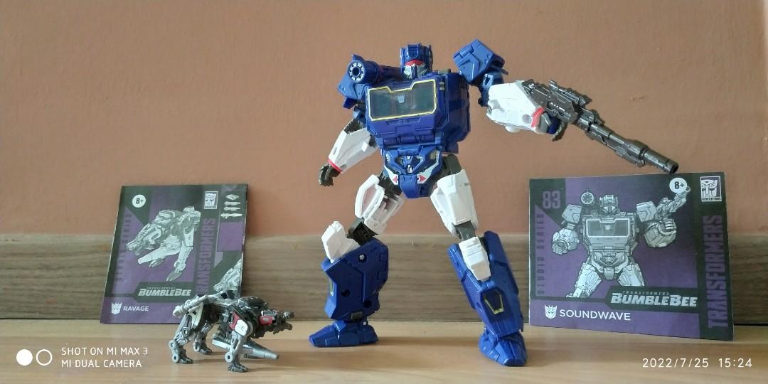 Transformers Studio Series 83 Bumblebee Movie Deluxe Class Soundwave ...