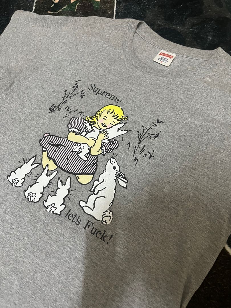 Supreme Lets Fuck Mens Fashion Tops And Sets Tshirts And Polo Shirts On Carousell 