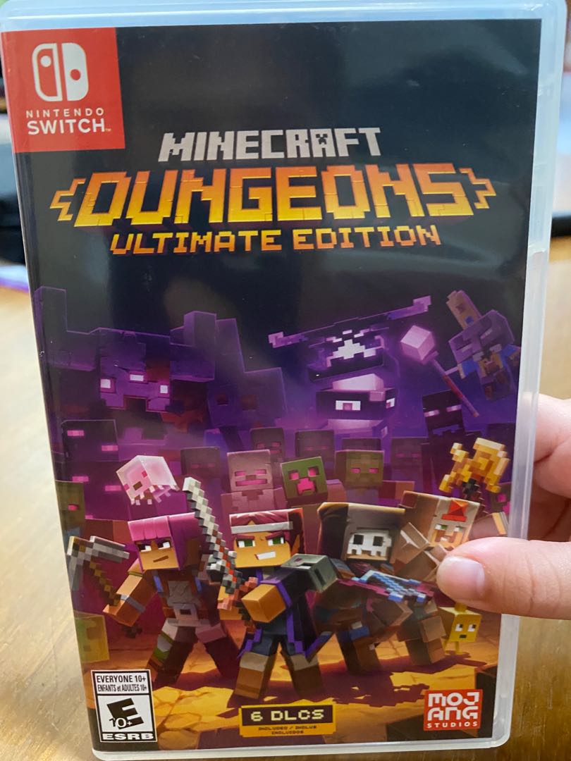 Switch Minecraft Dungeons Ultimate Edition, Video Gaming, Video Games ...