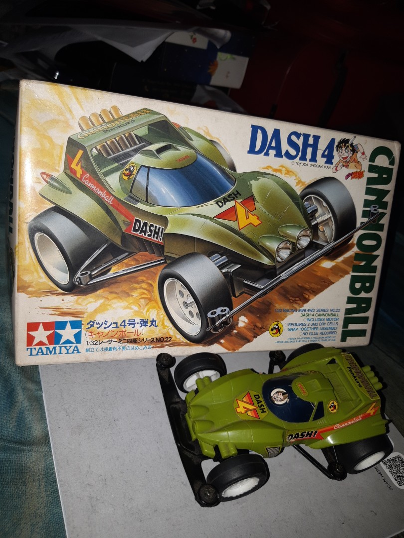 TAMIYA ORIGINAL DASH 4 CANNONBALL / CANNON 'D' BALL, Toys ...