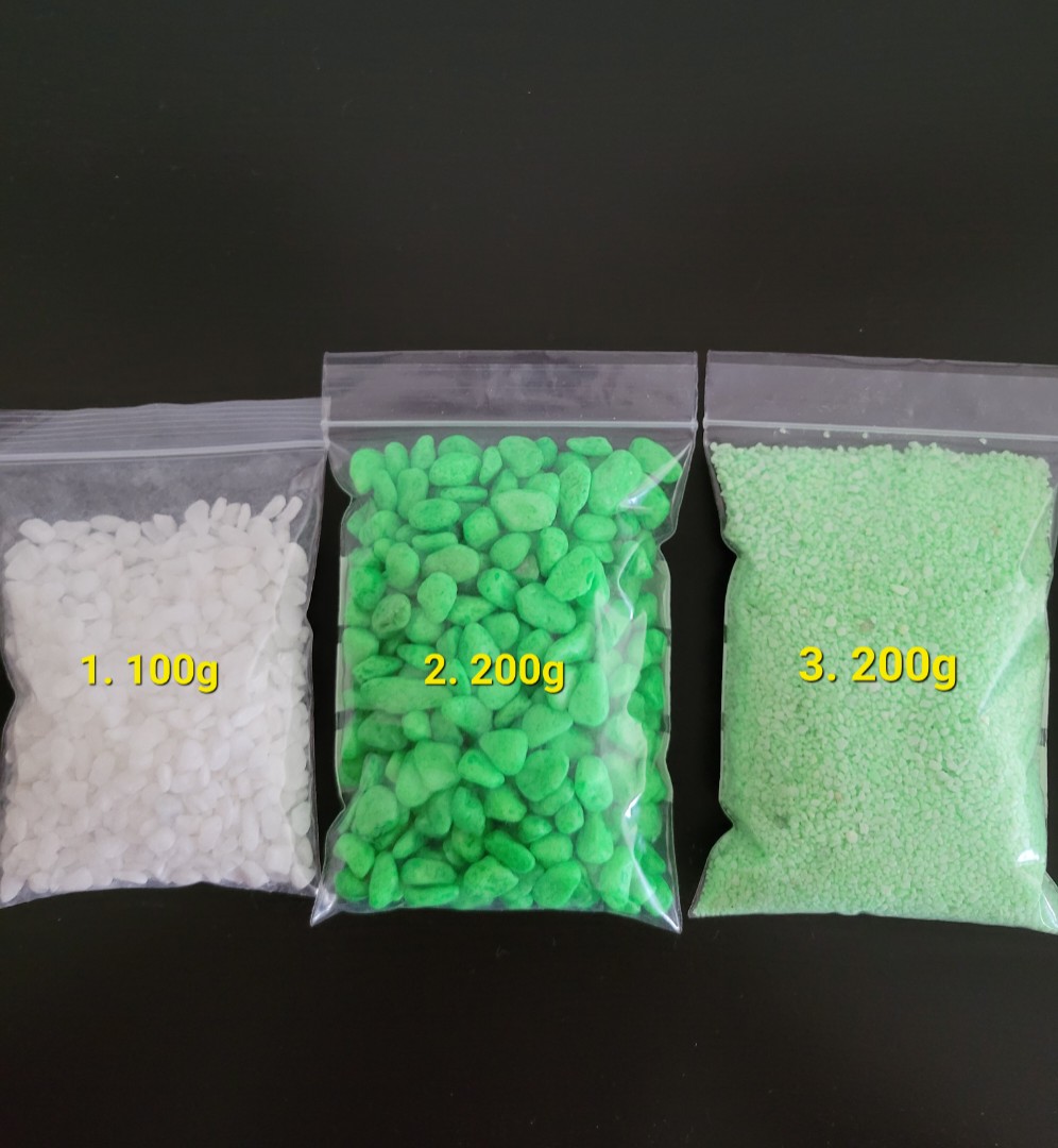 Terrarium pebbles/stones/sand, Hobbies & Toys, Stationery & Craft ...