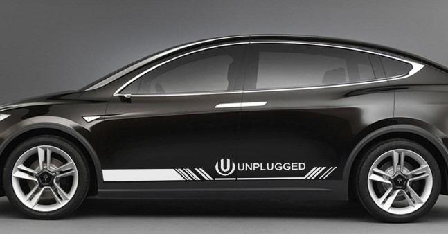 Tesla Full Wrap / Custom Decal Design, Car Accessories, Accessories on ...