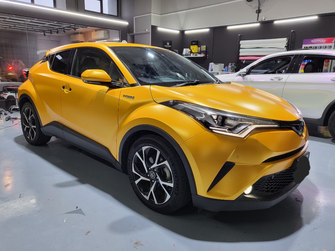 🇯🇵TOYOTA CHR PREMIUM FULL CAR WRAP, Car Accessories, Car Workshops ...