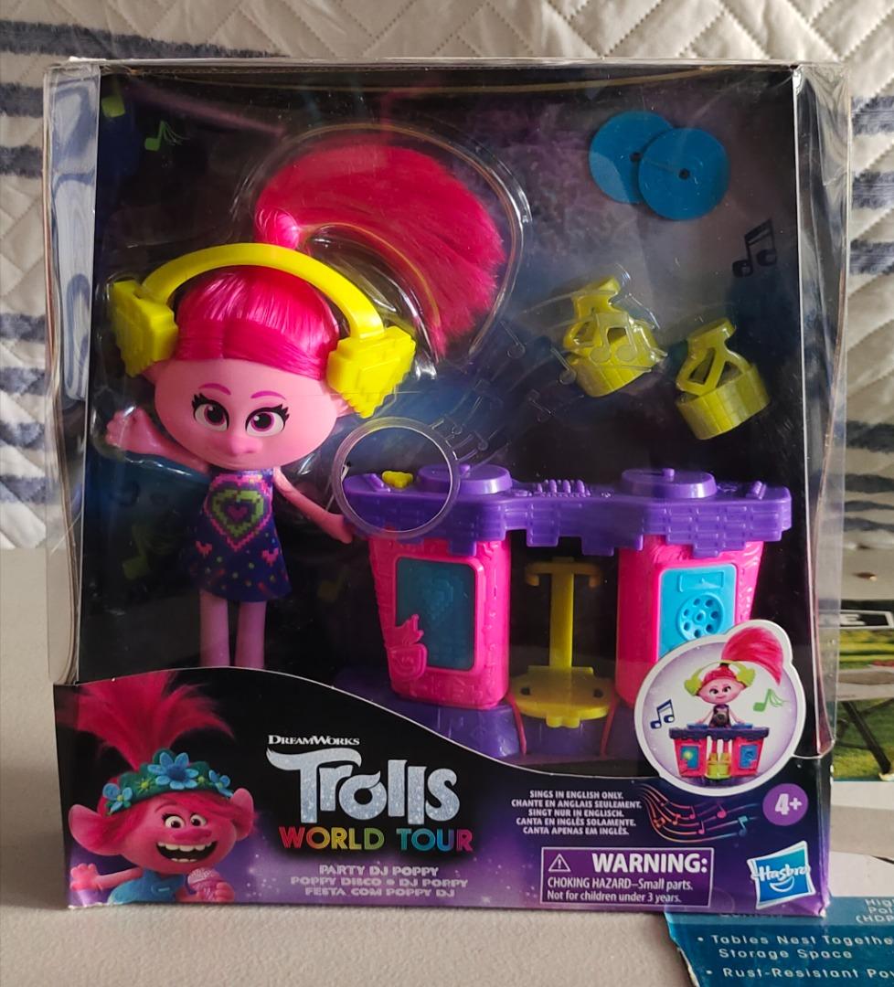 TROLLS WORLD TOUR PARTY DJ POPPY, Hobbies & Toys, Toys & Games on Carousell