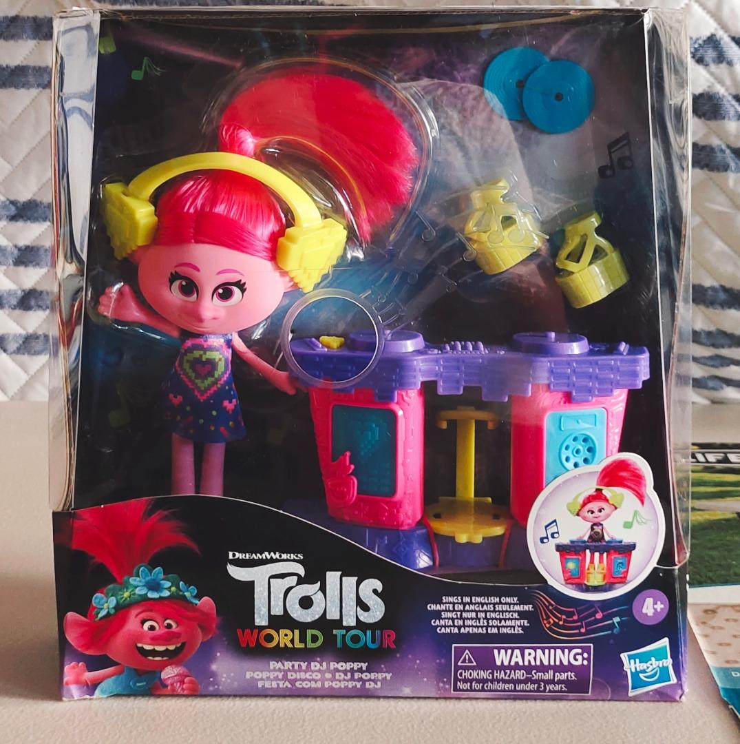 TROLLS WORLD TOUR PARTY DJ POPPY, Hobbies & Toys, Toys & Games on Carousell