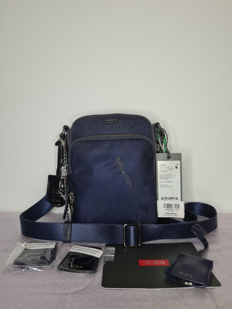 TUMI Ruma Crossbody in Blue, Men's Fashion, Bags, Sling Bags on Carousell