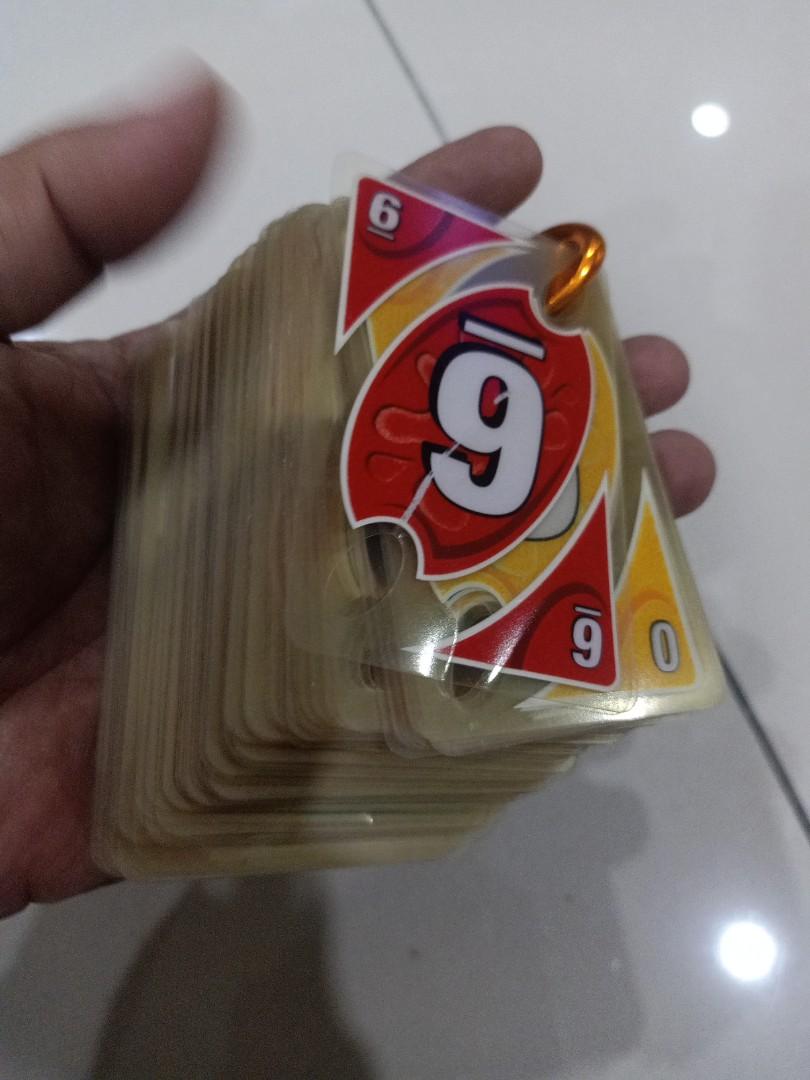 uno playing cards plastic, Hobbies & Toys, Toys & Games on Carousell