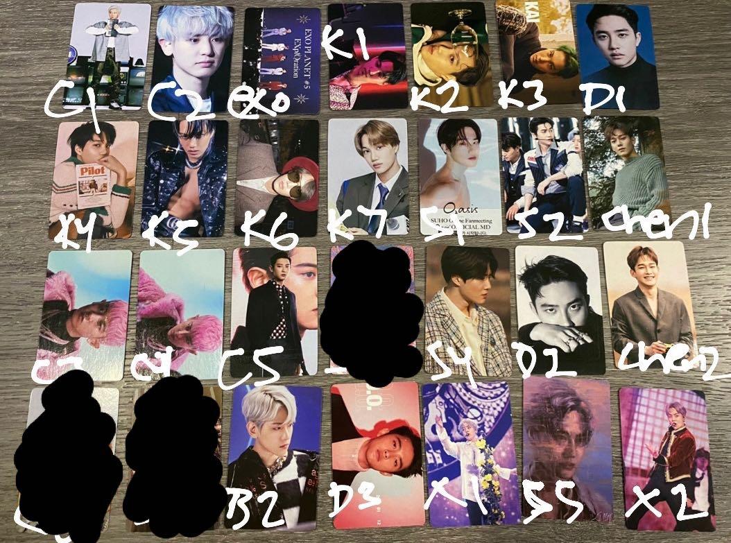 unofficial exo photocards, Hobbies & Toys, Memorabilia & Collectibles ...