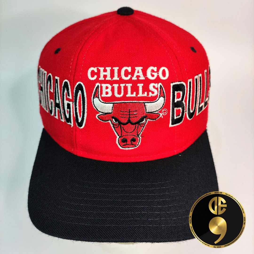 (Vintage) Chicago Bulls Tripower Snapback Hat by Starter, Men's Fashion ...