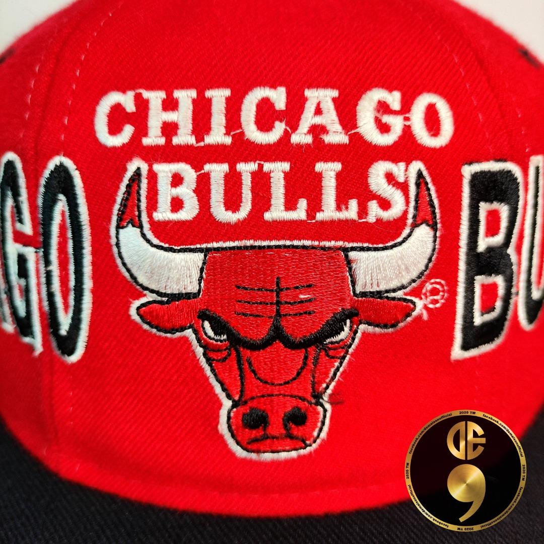 (Vintage) Chicago Bulls Tripower Snapback Hat by Starter, Men's Fashion ...