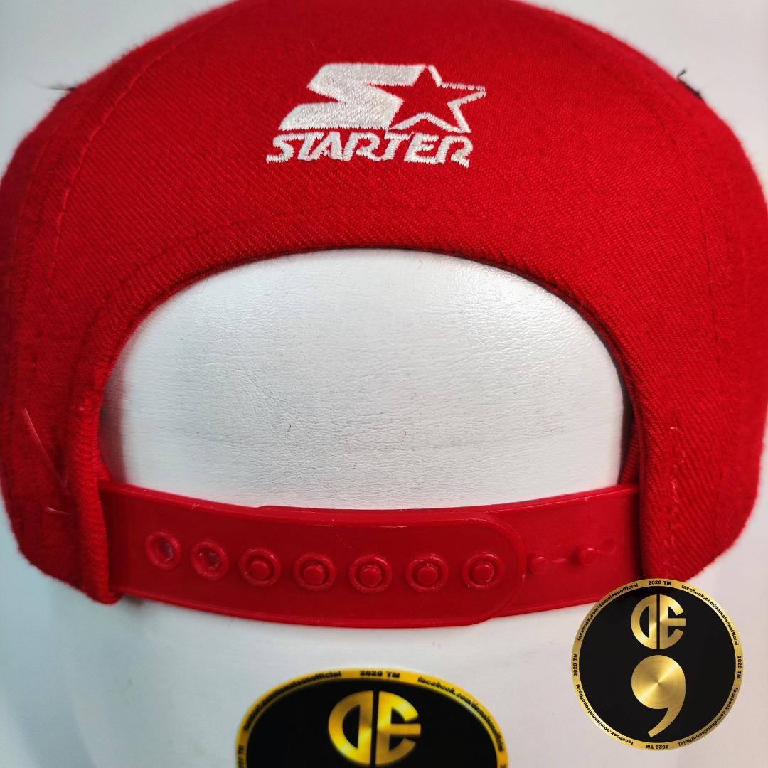 (Vintage) Chicago Bulls Tripower Snapback Hat by Starter, Men's Fashion ...