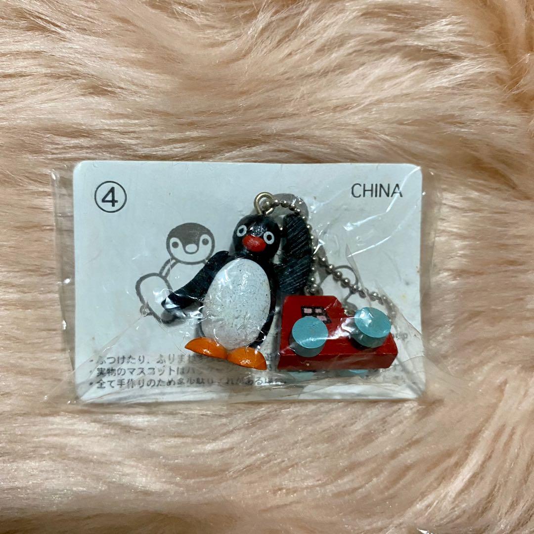 Vintage Pingu Wooden Keychain, Hobbies & Toys, Toys & Games on Carousell